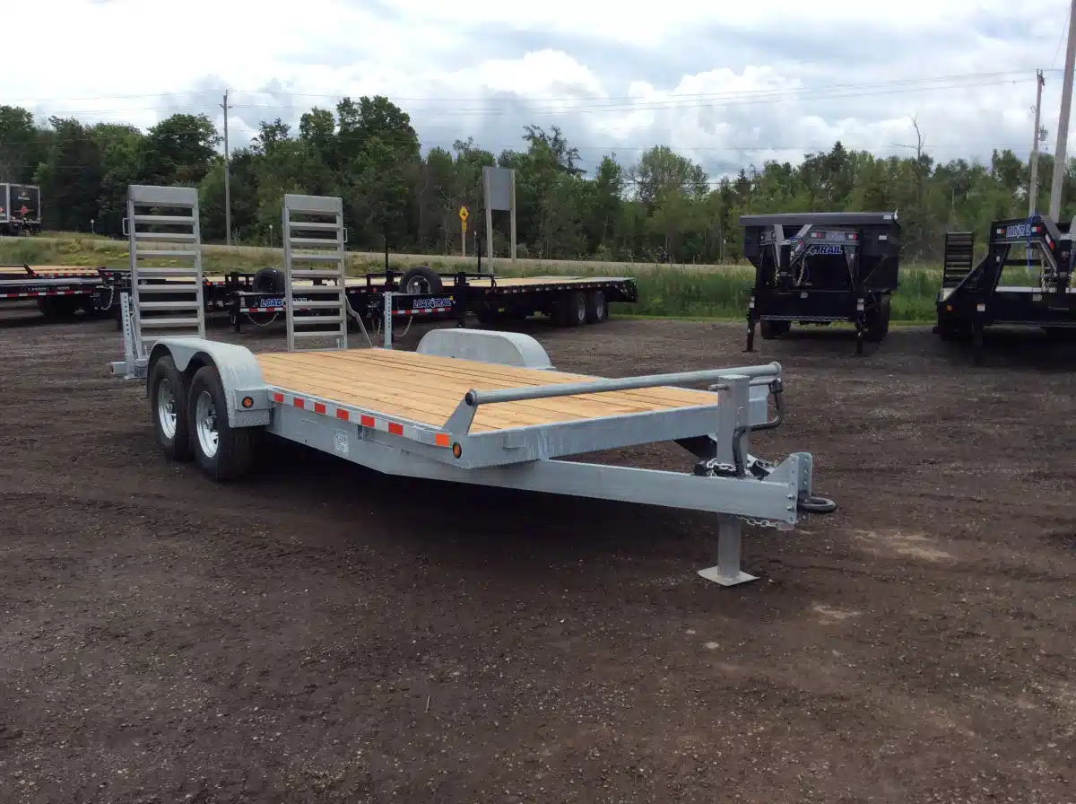 New 2025 Canada Trailers 82X18 7 TON GALVANIZED Trailer - Step Deck