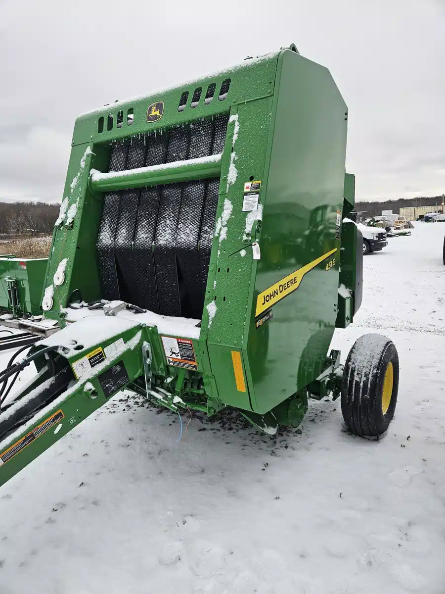 Used 2024 John Deere 451E Round Baler