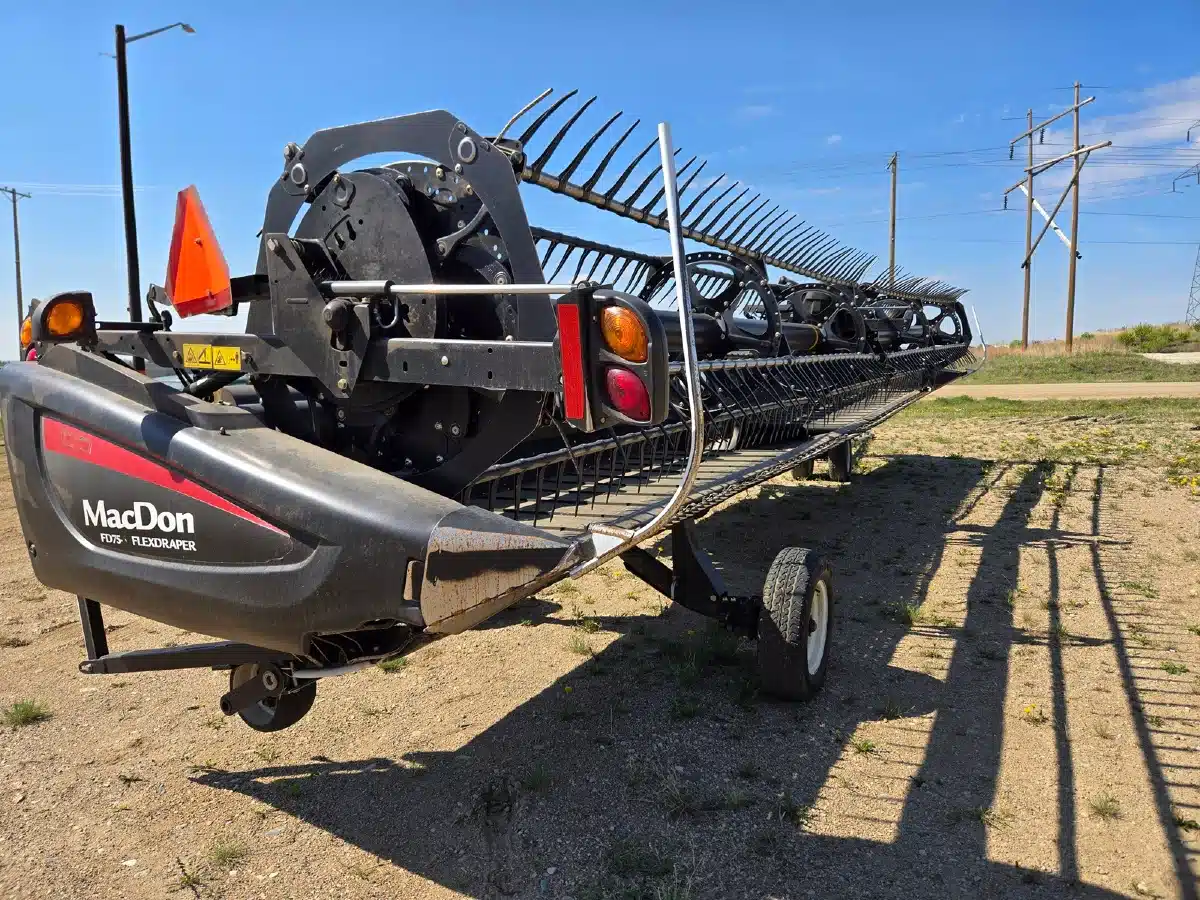 Used 2023 MacDon FD75 Header - Flex Draper