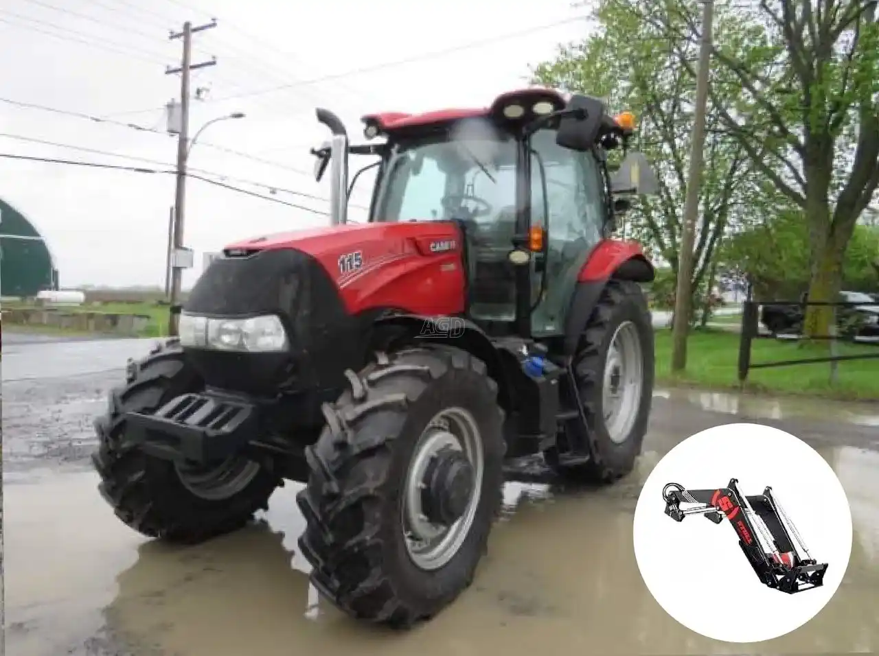 Used 2015 Case IH MAXXUM 115 Tractor | AgDealer