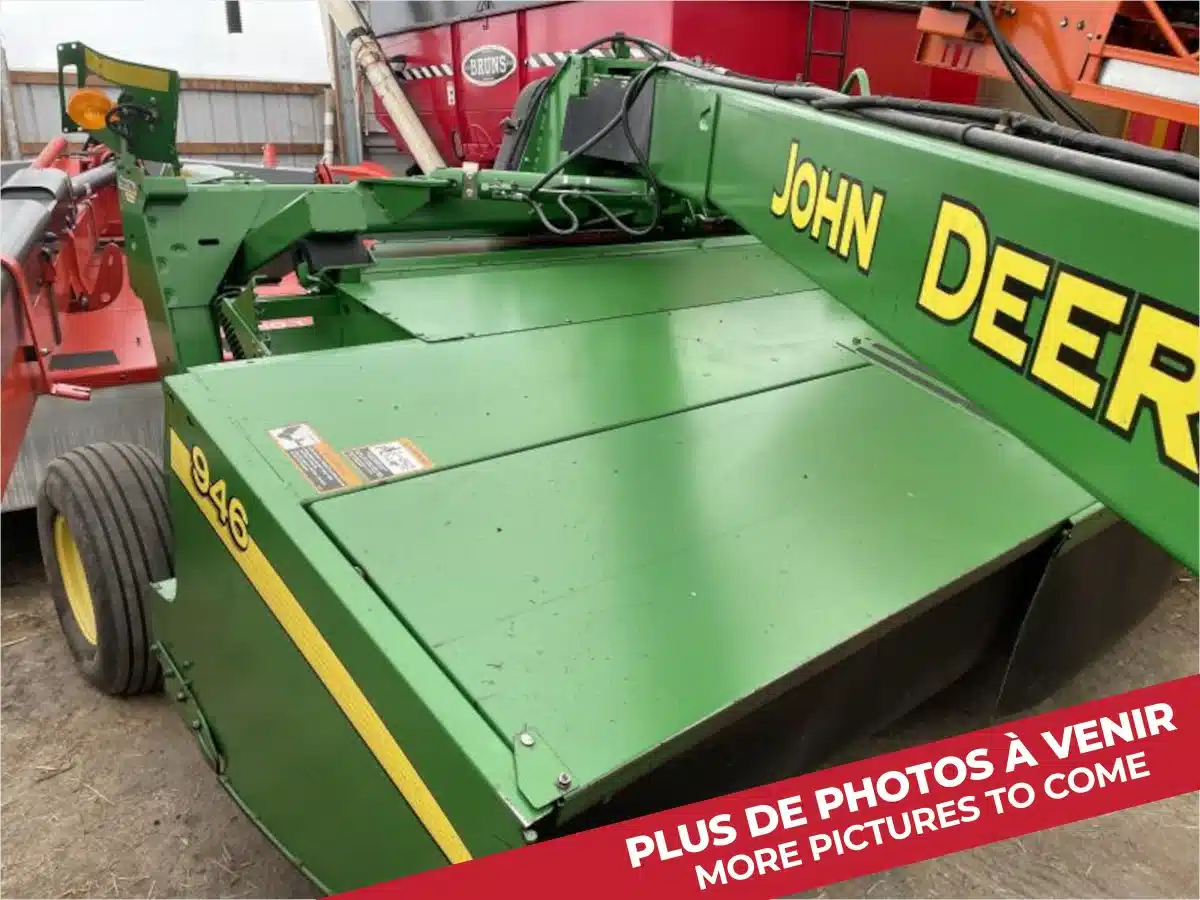 Used 2011 John Deere 946 Disc Mower Conditioner