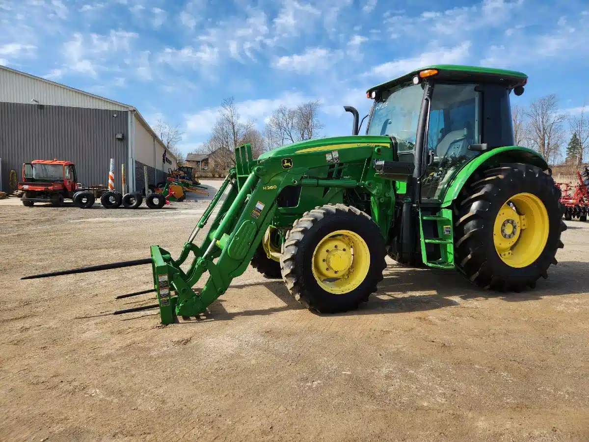 Used 2015 John Deere 6105D Tractor