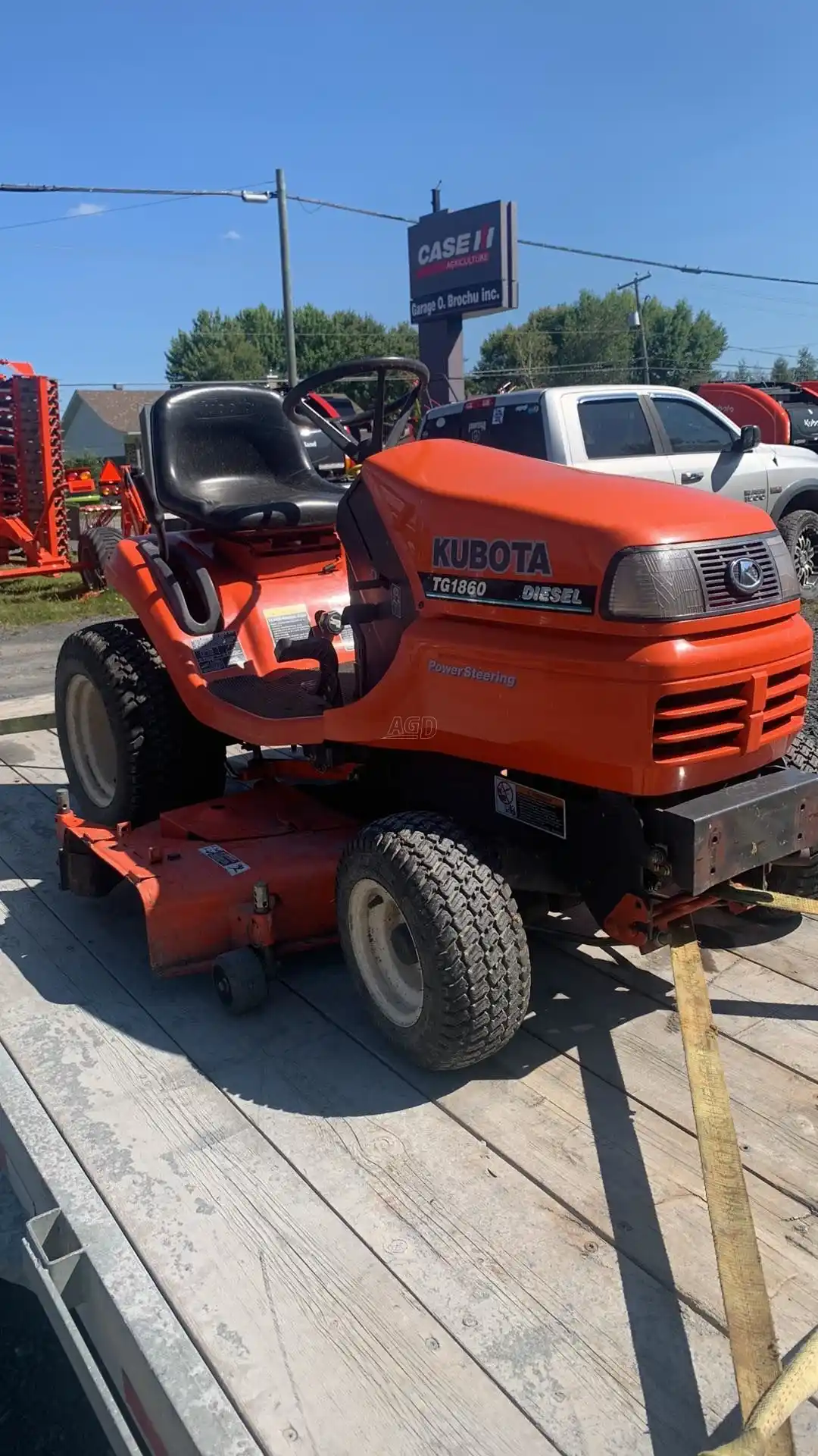 Used 2001 Kubota TG1860 Lawn Tractor