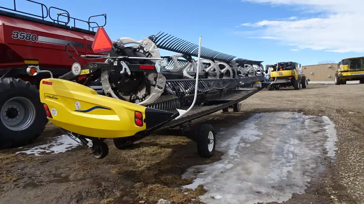 Used 2024 NH & MacDon FD235 Header - Flex Draper