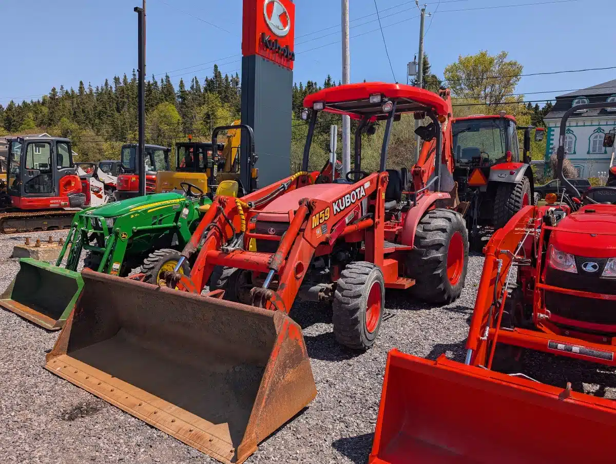 Used N/A Kubota M59 Backhoe Loader