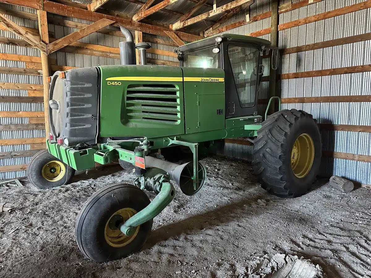Used 2013 John Deere D450 Windrower | AgDealer