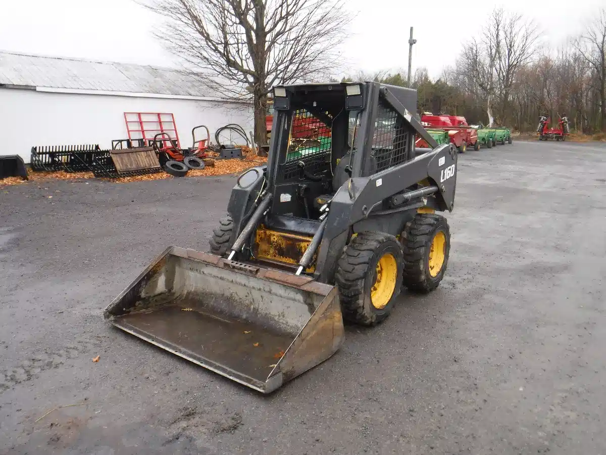 Used New Holland L160 Skid Steer