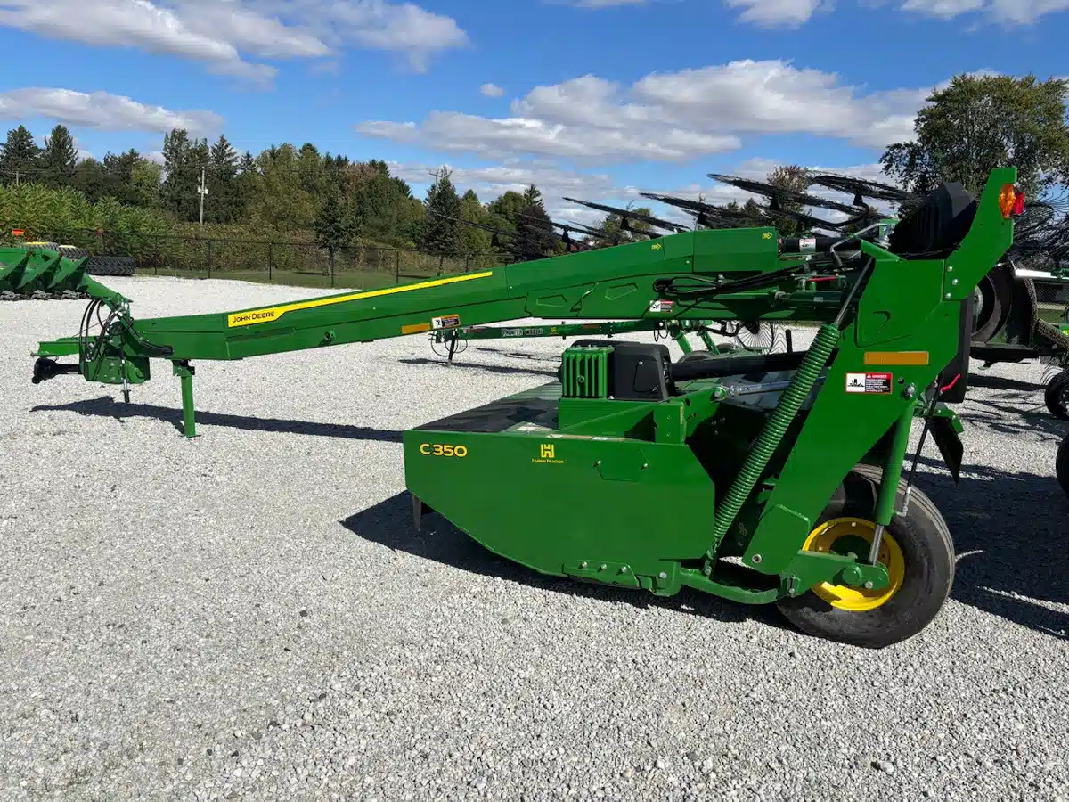 Used 2023 John Deere C350 Disc Mower Conditioner